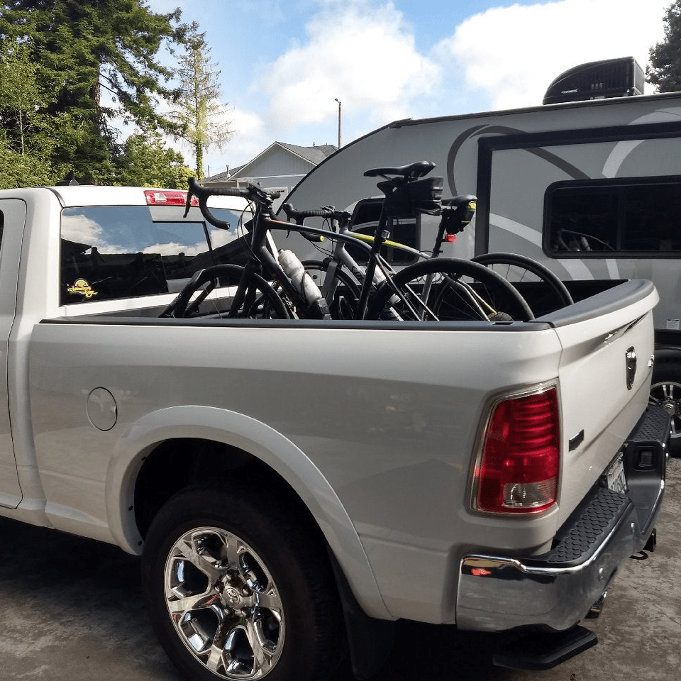Ram 1500-3500 Truck Bed Bike Rack | QR3 Rack | RIDE88